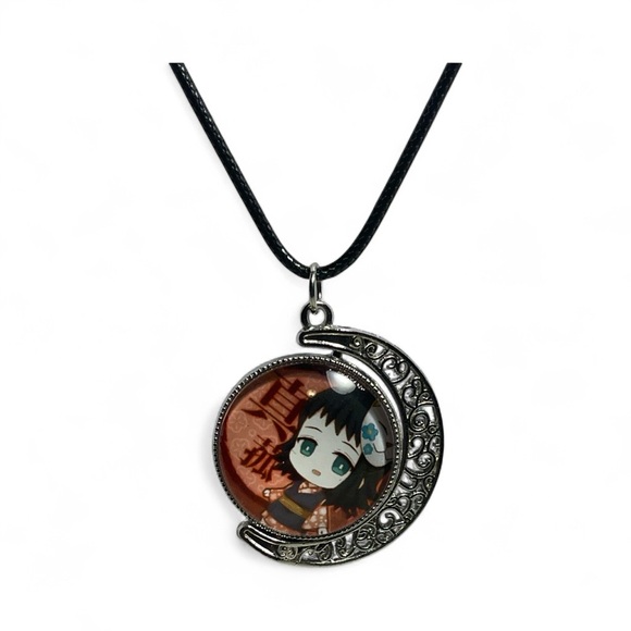 Jewelry | Demon Slayer Crescent Moon Pendant Demon Slayer Necklace ...
